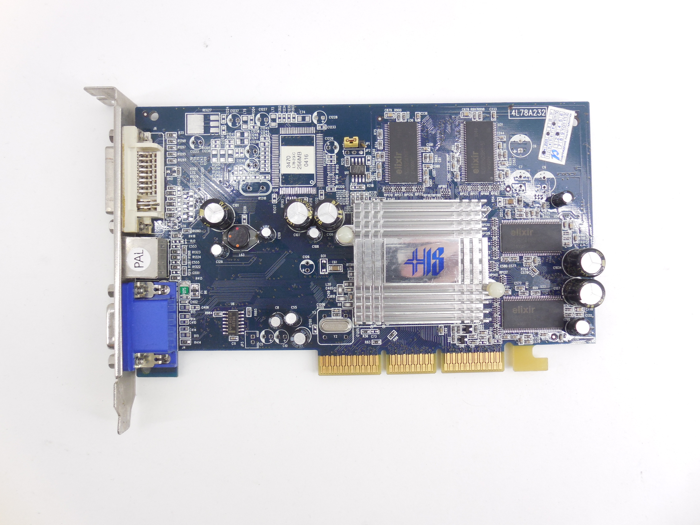 Видеокарта HIS ATI Radeon 9200 256Mb