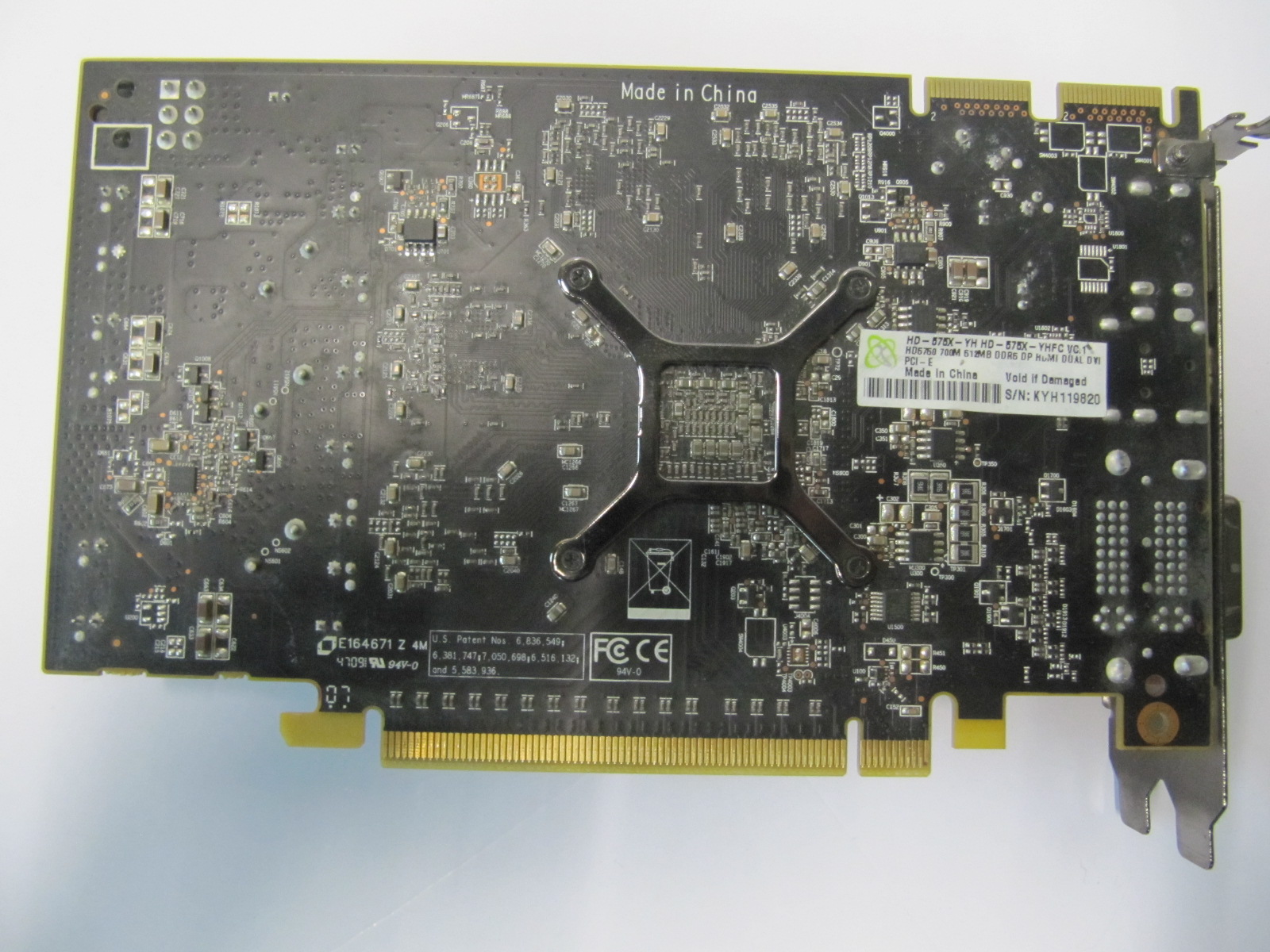Видеокарта XFX Radeon HD 5750 512Mb