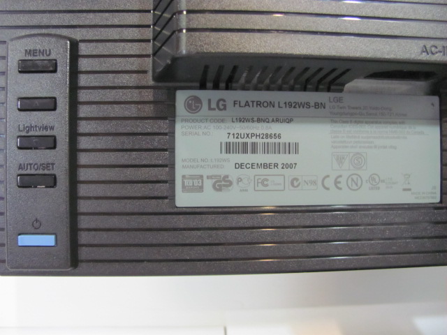 ЖК-монитор 19 LG Flatron L192WS