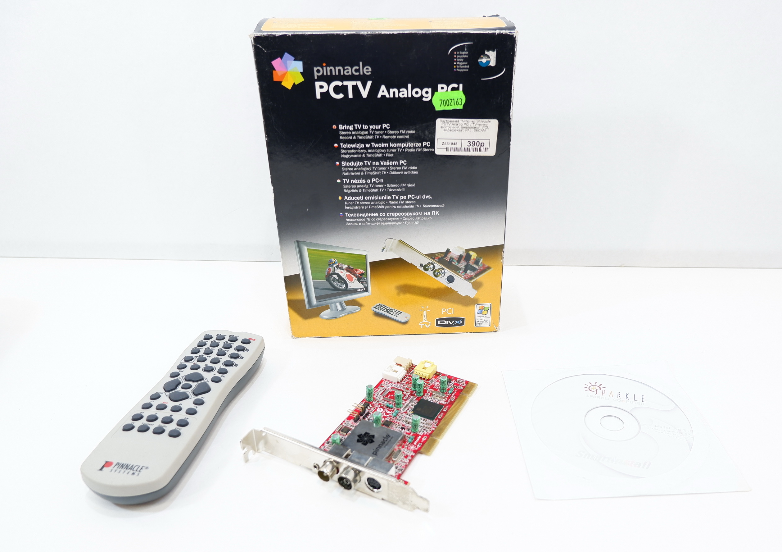 Внутренний TV-тюнер, Pinnacle PCTV Analog PCI