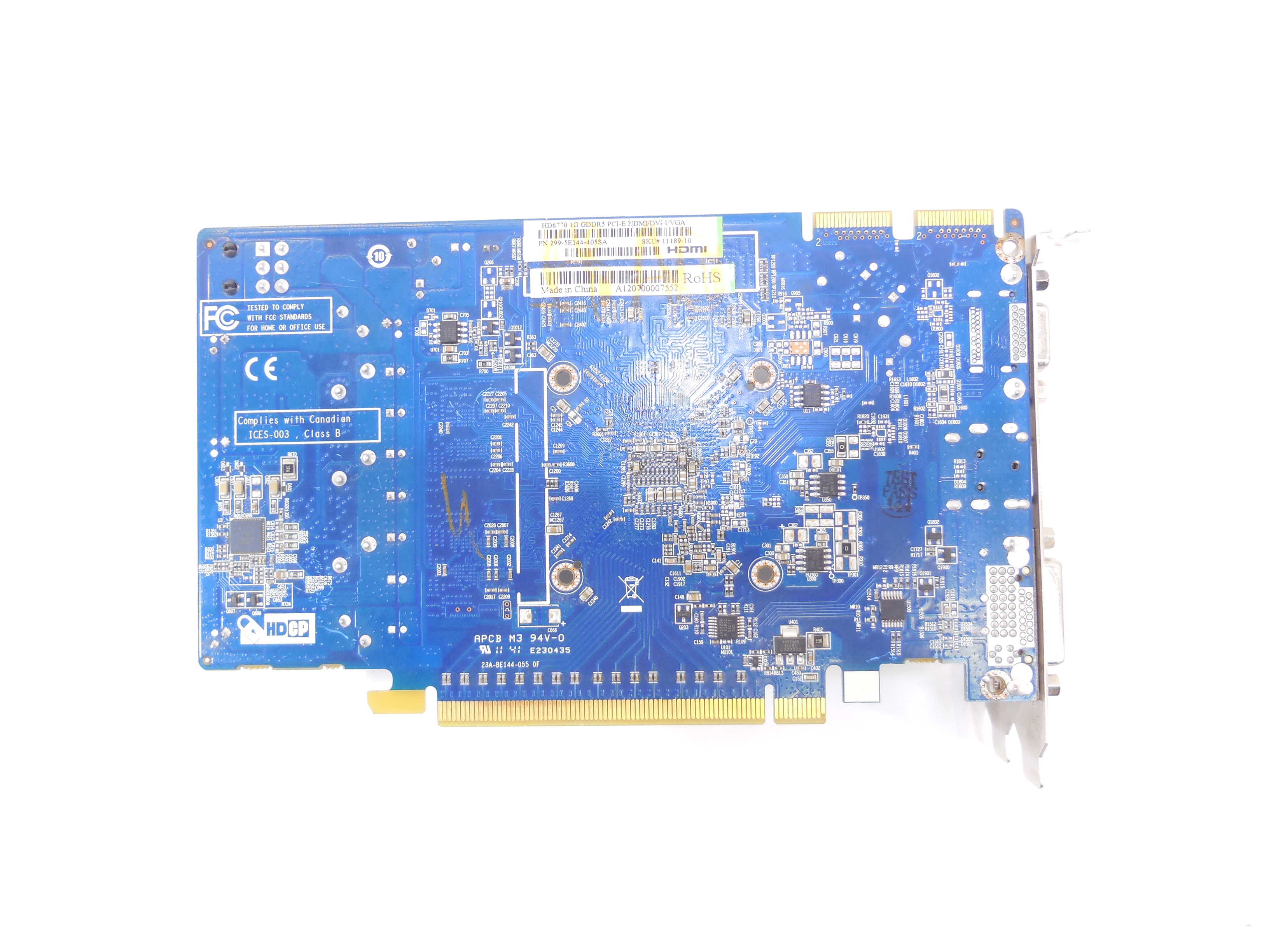 Плата видеокарты Sapphire Radeon HD 6770 1Gb