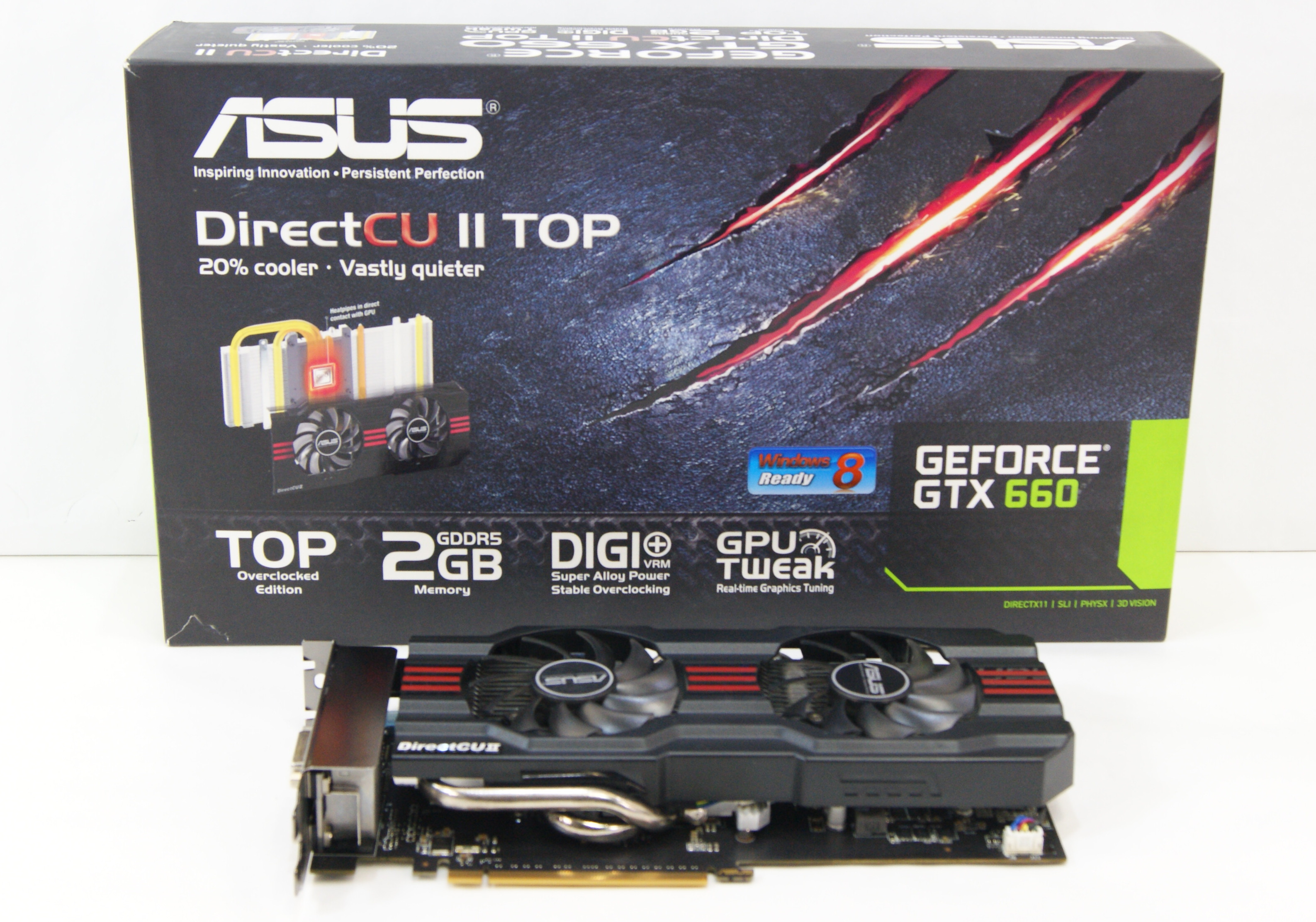 Видеокарта PCI-E Asus GTX 660 2GB