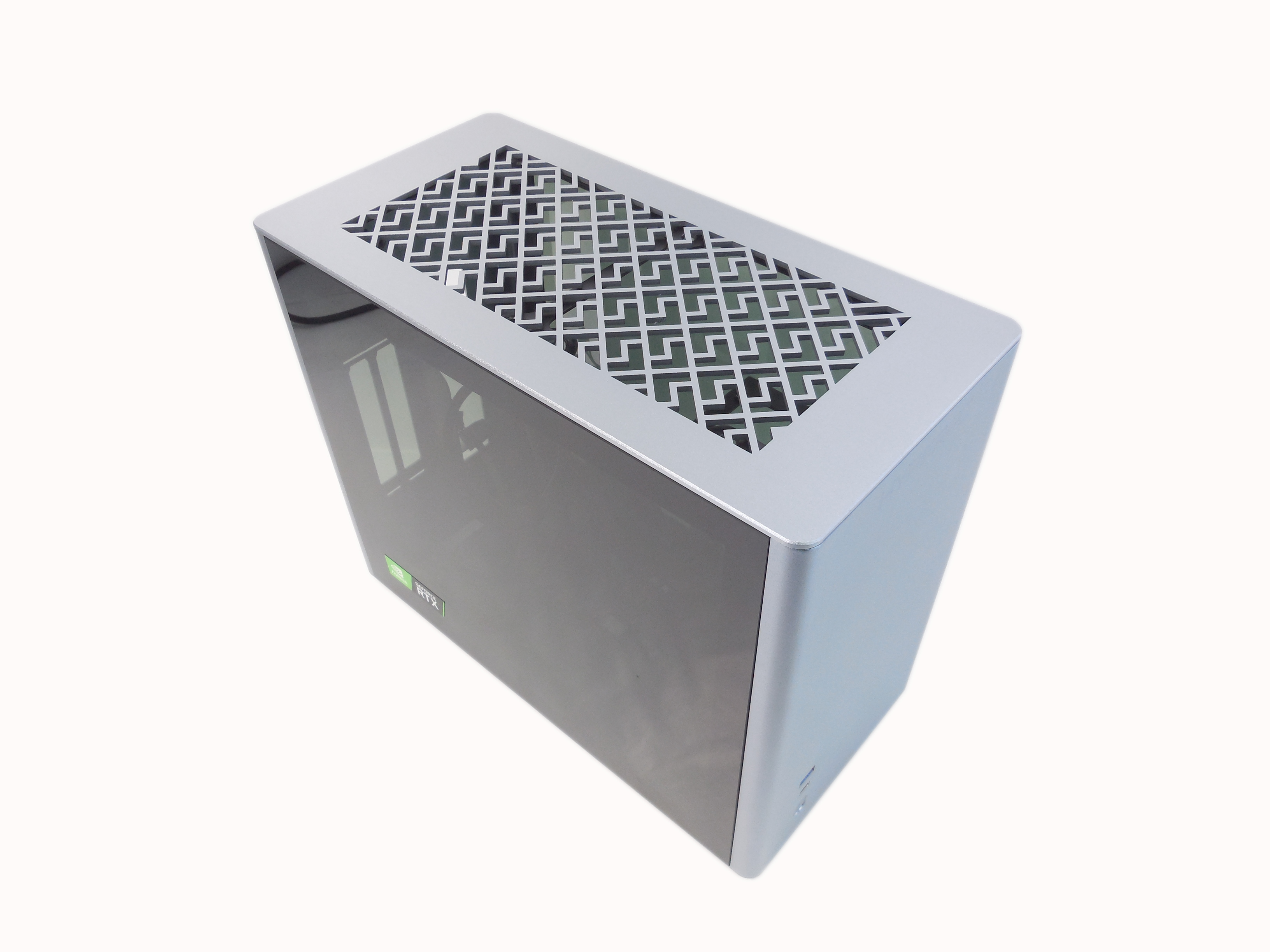Корпус Jonsbo A4 Silver mini-ITX
