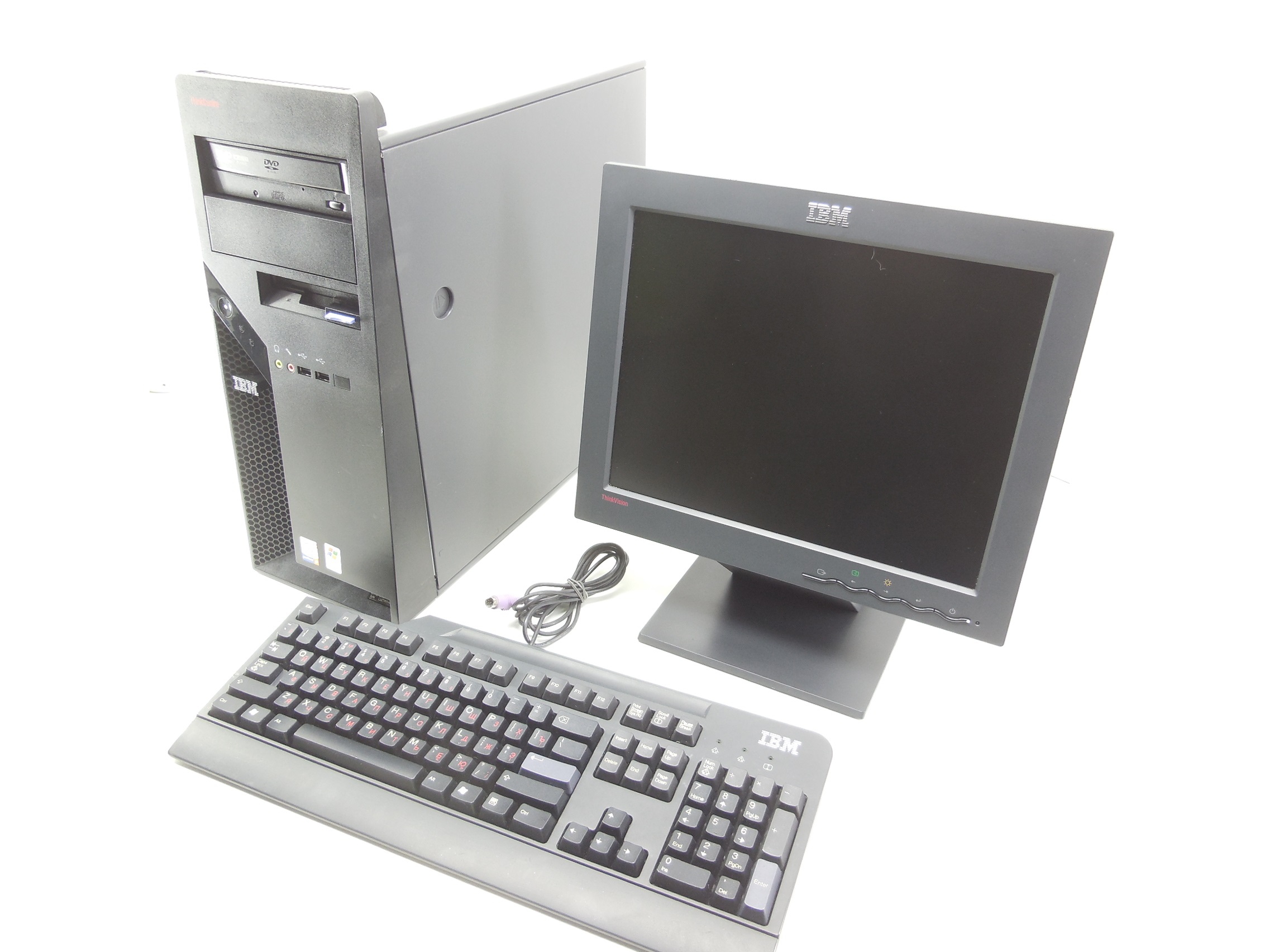 Комплект IBM ThinkCentre A51 + Монитор TFT 15" IBM L150 + клавиатура ...