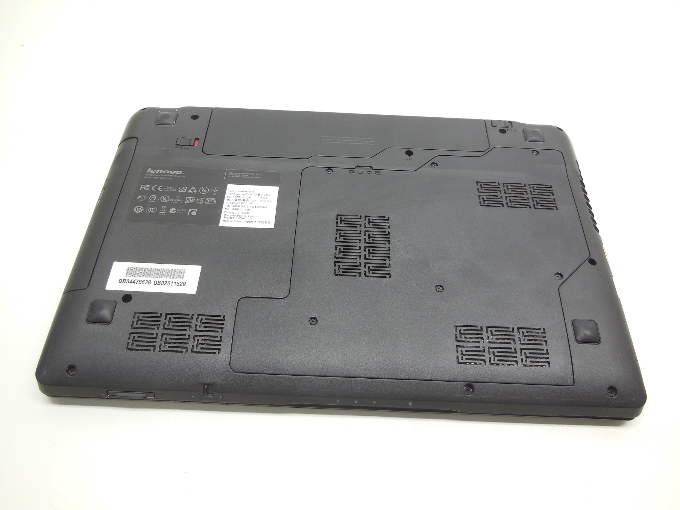 Ноутбук Lenovo IdeaPad Z470 Intel Core i3, 4Gb, HDD 250Gb, Windows 7 Pro