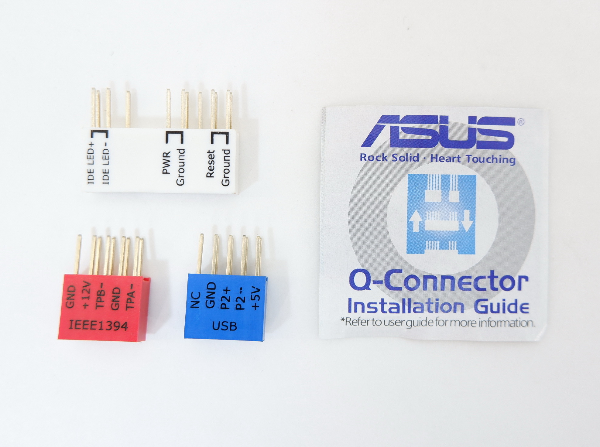 ASUS Q connector Front Panel USB Ieee1394 FireWire Kit ASUS Q connector Front Panel USB Ieee1394 FireWire Kit